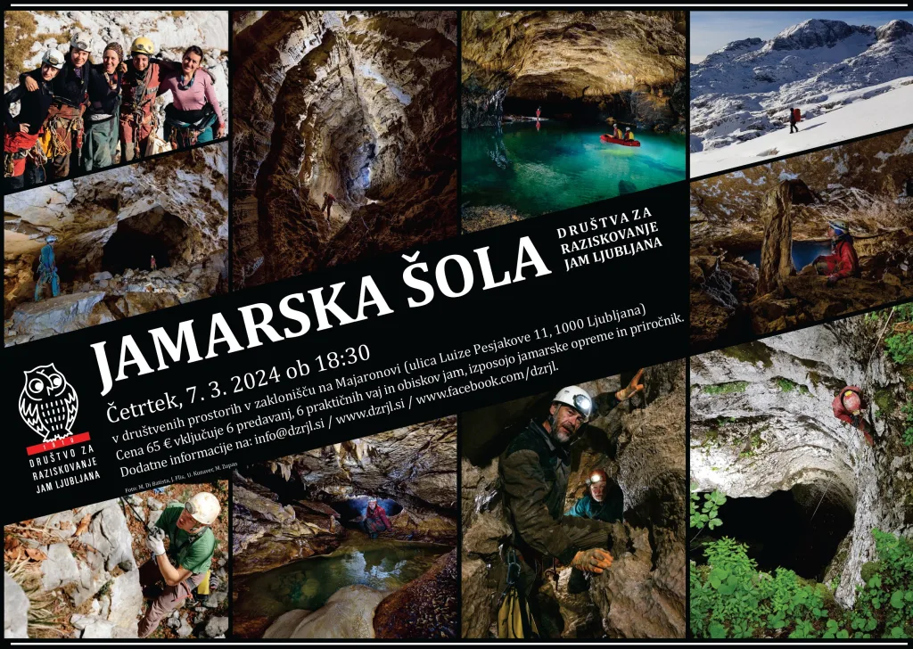 Jamarska šola DZRJL – Društvo za raziskovanje jam Ljubljana
